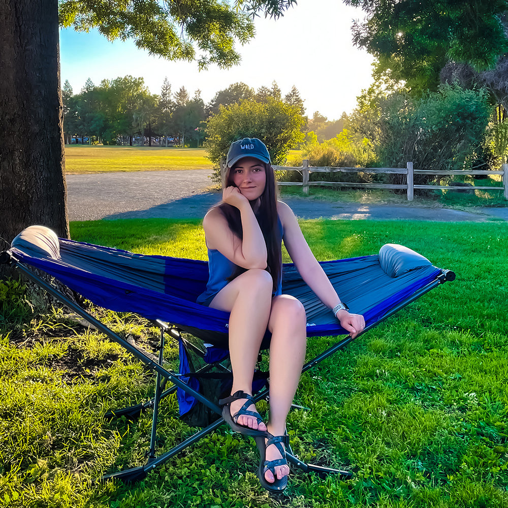 Mock ONE Portable Folding Hammock with Stand for Camping – Republic of ...